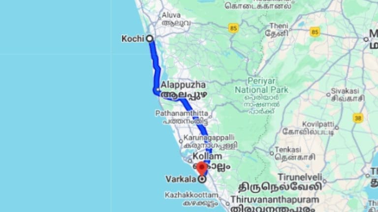 Kochi To Varkala Road Trip- Distance, Best Time To Plan, Sights En ...